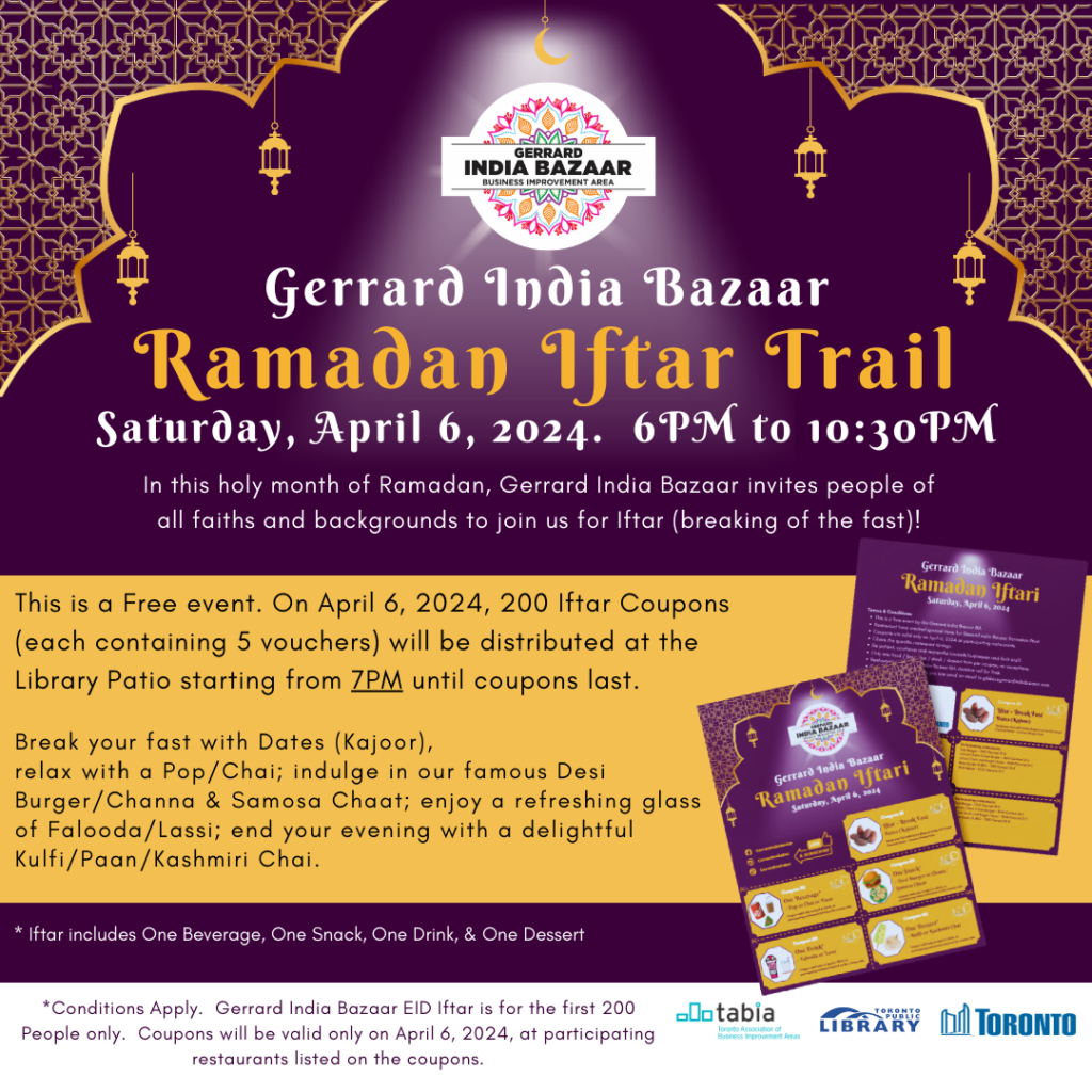 Gerrard India Bazaar – North America's Largest South Asian Mainstreet ...